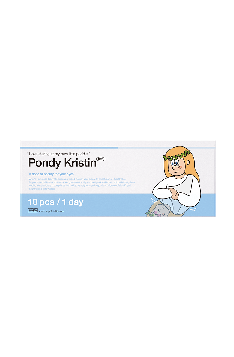 Pondy Kristin 1Day - Gray | Hapa Kristin Global store